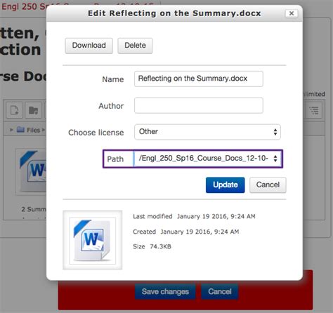 Moving Files Within Folders And Sub Folders • Teaching With Courses • Iowa State University