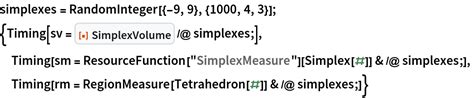Simplexvolume Wolfram Function Repository