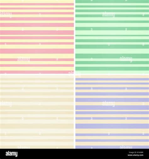 Four Design Of Textile Pattern Illustration Stock Vector Image And Art Alamy