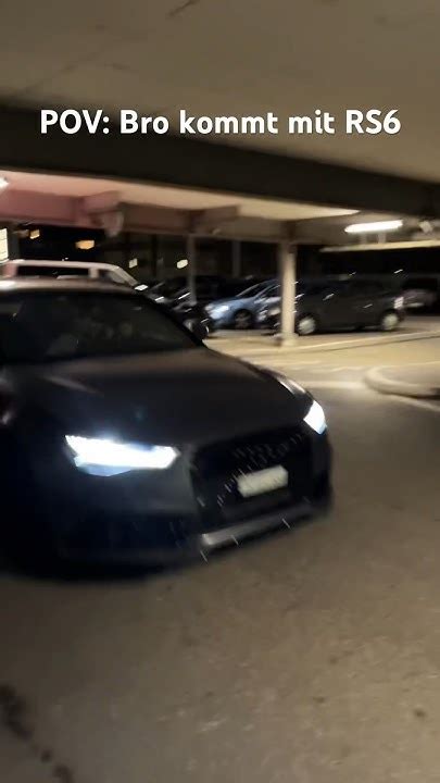 Pov Bro Kommt Mit Rs6 Youtube