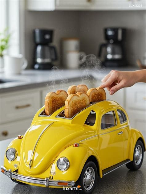 Vw Beetle Shaped Toaster Fun And Functional Kitchen Gadget For Car