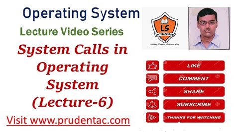 System Calls In OS YouTube