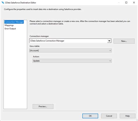 Use The Cdata Ssis Components To Insert New Or Update Existing