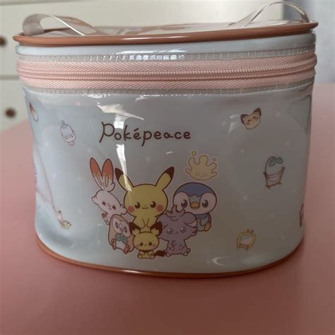 新品 ポケピース サンキューマート限定 バニティポーチ メルカリ