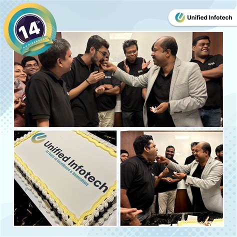 Unified Infotech On Linkedin Grateful 14yearsofinnovation