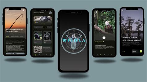 Uxui App Design Wildla Behance