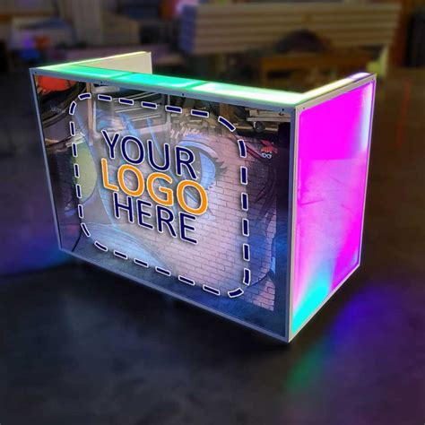 LED DJ Booth With 65 Display