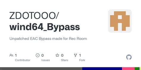 Github Zdotooowind64bypass Unpatched Eac Bypass Made For Rec Room