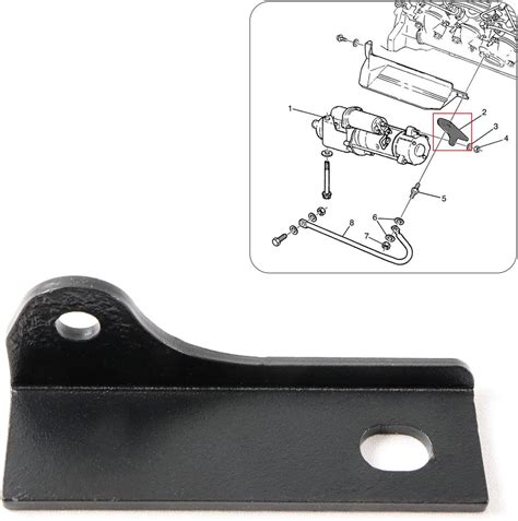 Starter Mount Bracket For Gm 62 And 65 Diesel Bolt On