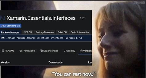 Dotnet New Meme On Twitter When MAUI Adds Interfaces To Essentials