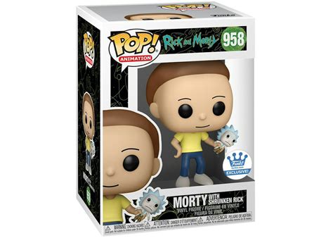 Funko Pop! Animation Rick and Morty: Morty With Shrunken Rick Funko ...