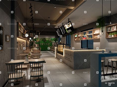 【面包店 蛋糕 水吧3d模型】 Vr工业风有灯光有贴图max2016面包店 蛋糕 水吧3d模型下载 Id1918194 免费3dmax模型库