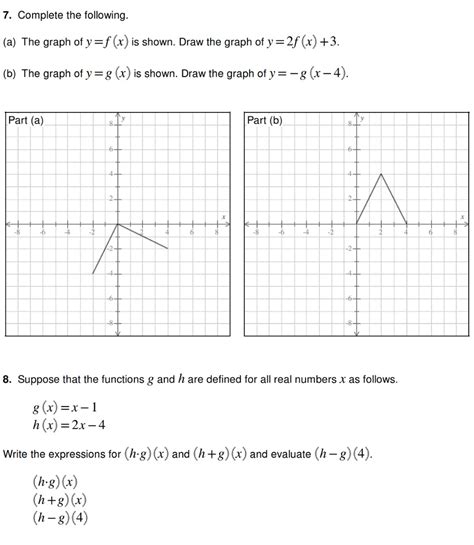 solved 7 complete the following a the graph of y f r is