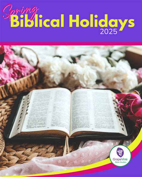 Spring Biblical Feasts 2025 Passover First Fruits Unleavened Bread