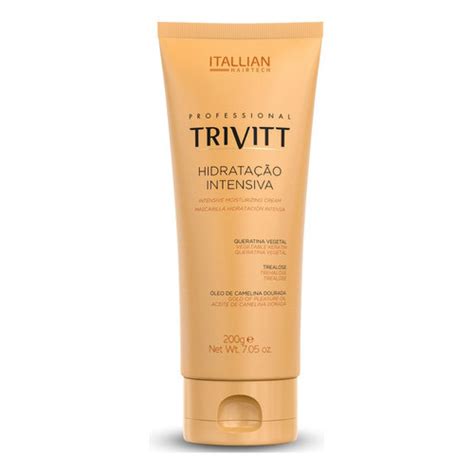Máscara Hidratação Nutrição Trivitt Itallian Color De g Shopee Brasil