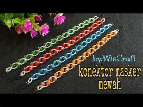 KONEKTOR MASKER MEWAH BLINK BLINK Kristal Ceko YouTube Beaded