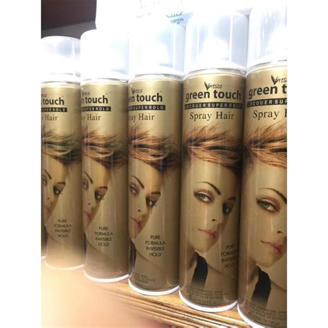 Fresco Green Touch Super Hard Hair Spray 300ml Bd
