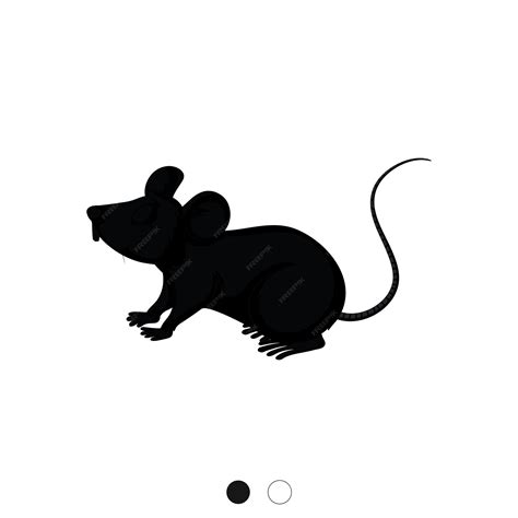 Premium Vector Vector Rat In Doodle Simple Style On White Background