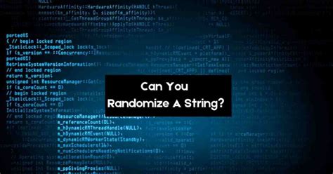 Can You Randomize A String Lipsum Hub