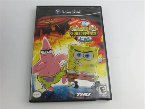 Cib Spongebob Squarepants Movie Gamecube 2004 Tested With Manual 24 88 Picclick Ca