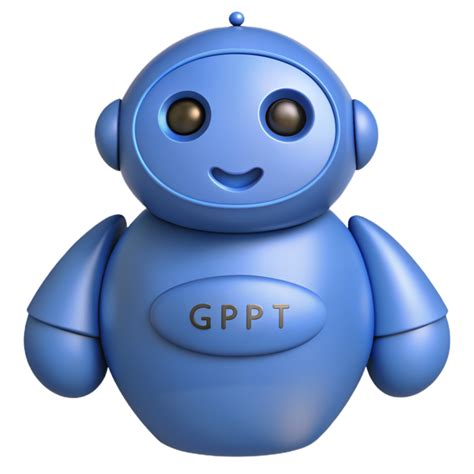 Enhance Conversations With GPPT AI Robot 3D Transparent 43199345 PNG