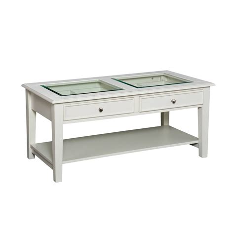 30 Best Ideas Coffee Tables With Glass Top Display Drawer