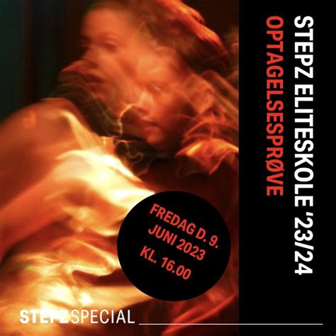 OPTAGELSESPRØVE STEPZ Dansestudie
