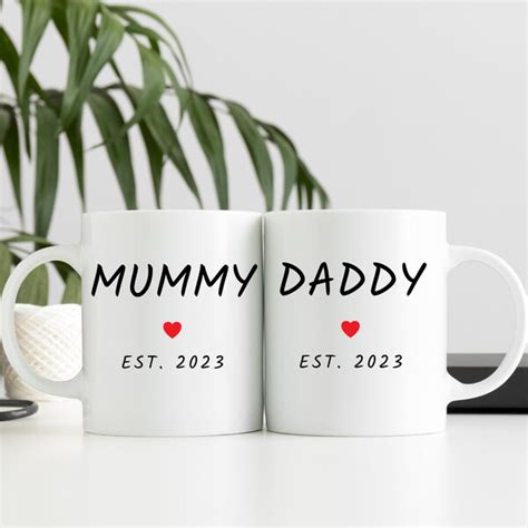 Mummy And Daddy Mugs Etsy Uk