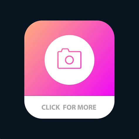 Camera Image Basic Ui Mobile App Button Android And Ios Glyph Version