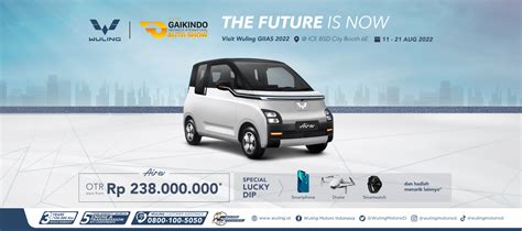 Global Launching Wuling Air Ev Di Pameran Giias 2022 Wuling
