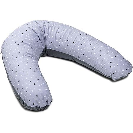 Totsy Baby Oreiller d allaitement XXL Oreiller dormeur latéral Oreiller de Grossesse Oreiller