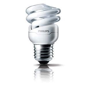 Lâmpada Fluorescente Mini Espiral Luz Branca 8W 220V Philips Leroy Merlin