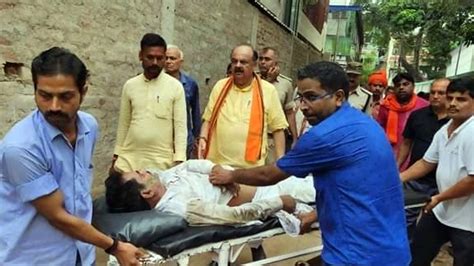 India News Bihar Bjp Leader Vijay Kumar Singh Killed In Police Lathi