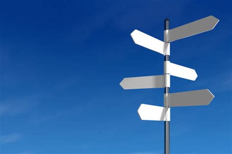 Blank Signpost