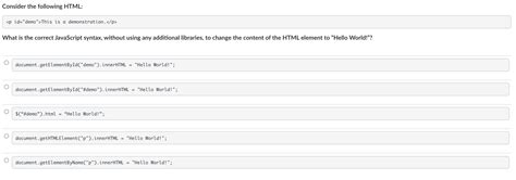 Solved Consider The Following Html This Is A Chegg