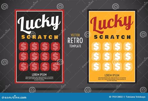 Scratch Off Card Templates