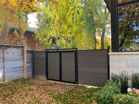 Metal Composite Fence Canada Metal Fence Canada