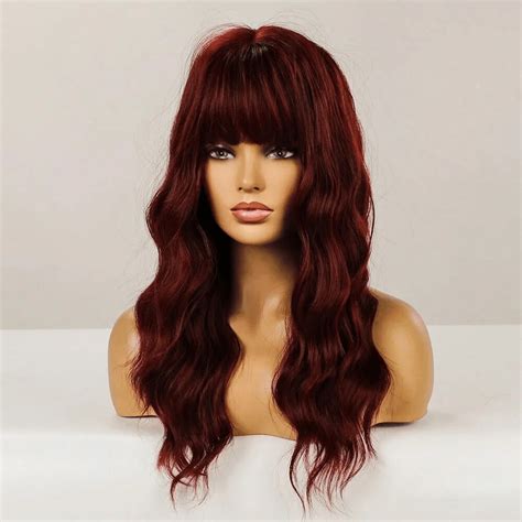 Red Hair Wig Stylonic Premium Wigs