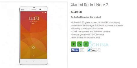 Ini Harga Dan Spesifikasi Lengkap Xiaomi Redmi Note Merdeka Com