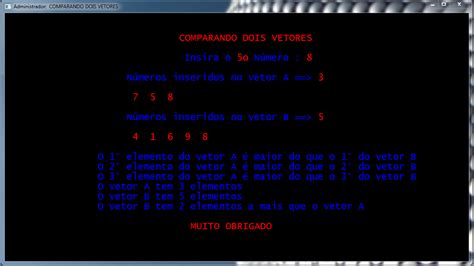 Samuel Lima Programador Cc Comparando Dois Vetores