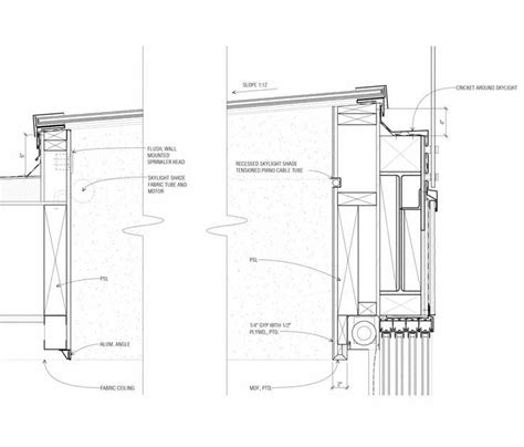 Skylight Section Detail