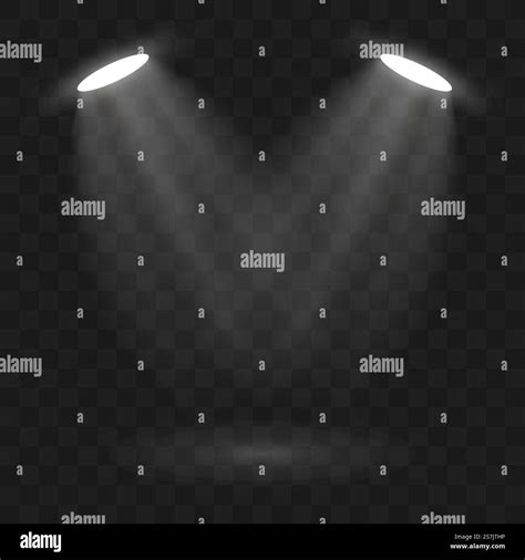 Spotlights Scene Light Effects Stage Light Spotlight Vector Vector