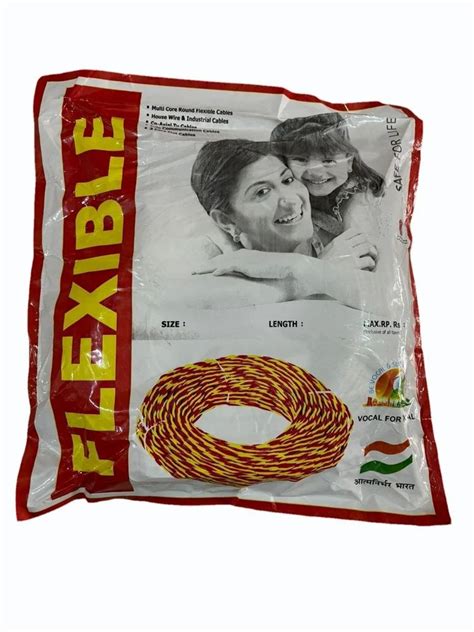 2 Core Flexible Flat Cable At ₹ 840 Roll 2 Core Wire In Ahmedabad Id 2854316135933