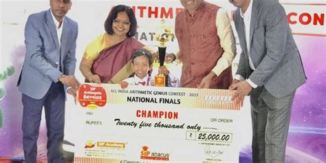 Grand Finale Of ‘sip Arithmetic Genius Contest 2023successfully Held