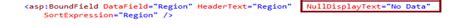 displaying custom messages images with null value in asp gridview