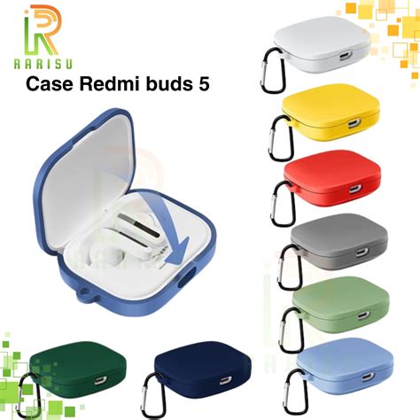 Jual Case Casing Cover Silicone Xiaomi Airdots Redmi Buds Carabiner Rarisu Shopee Indonesia