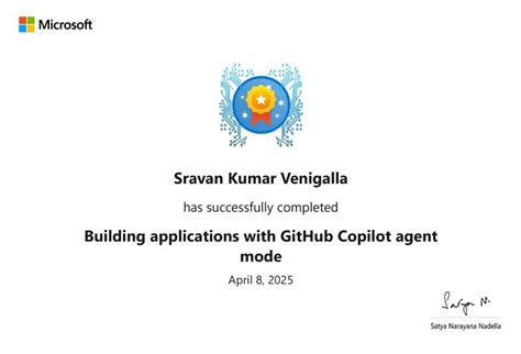 microsoftlearn githubcopilot agentmode futureofcoding badgeearned