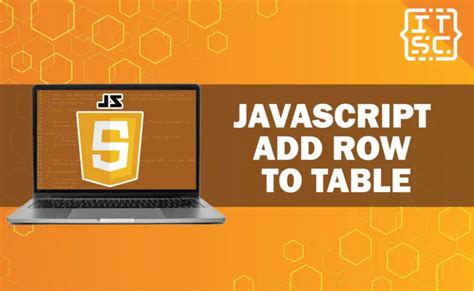 How To Dynamically Add Rows In Html Table Using Javascript