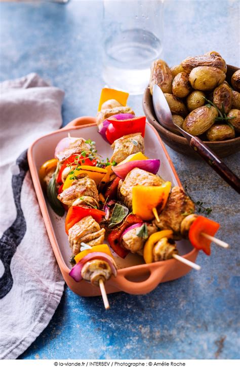 Brochettes de veau marinées à l estragon romarin et au cumin A Vos