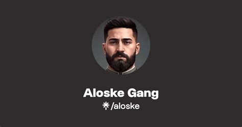 Aloske Gang Twitter Instagram TikTok Linktree